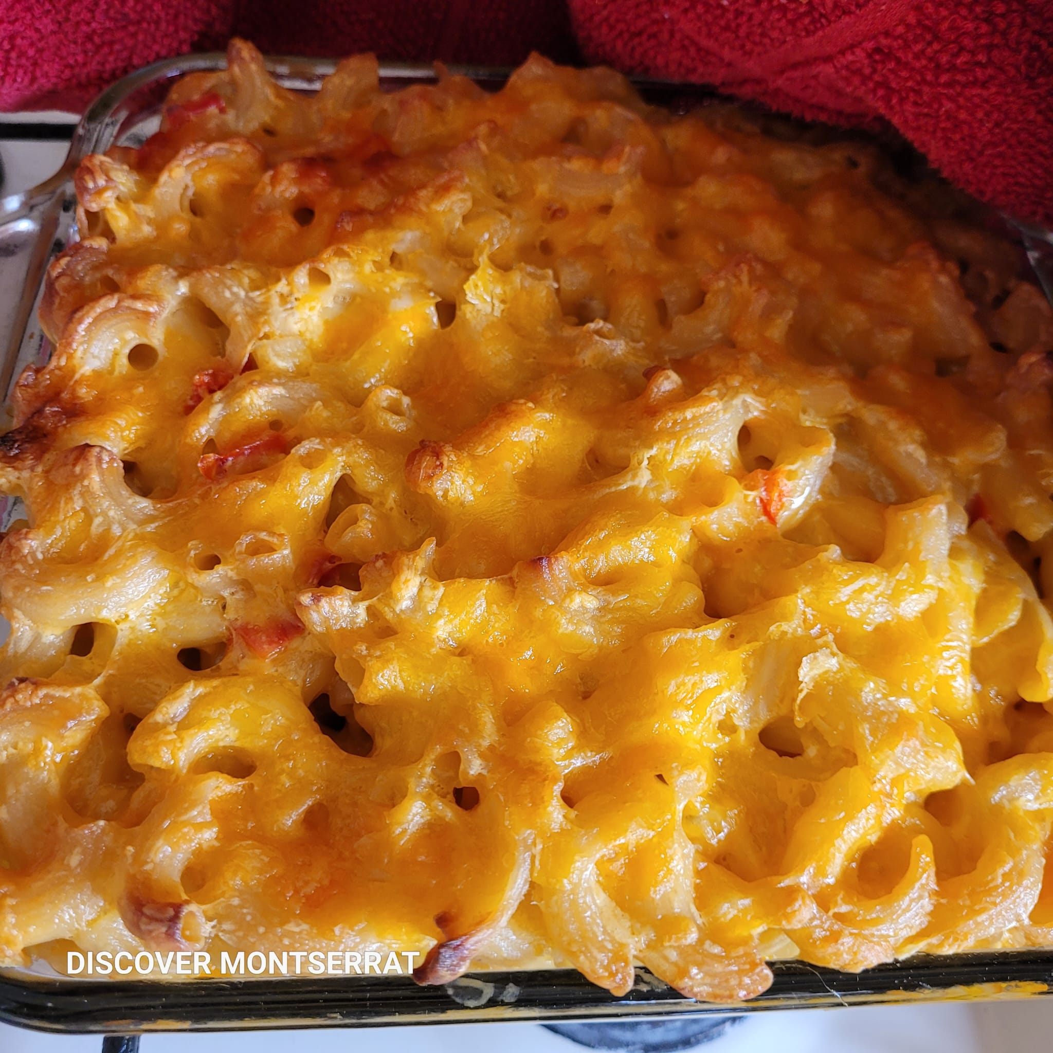 A Caribbean Delight: Three-Cheese Baked Macaroni Pie – Discover Montserrat