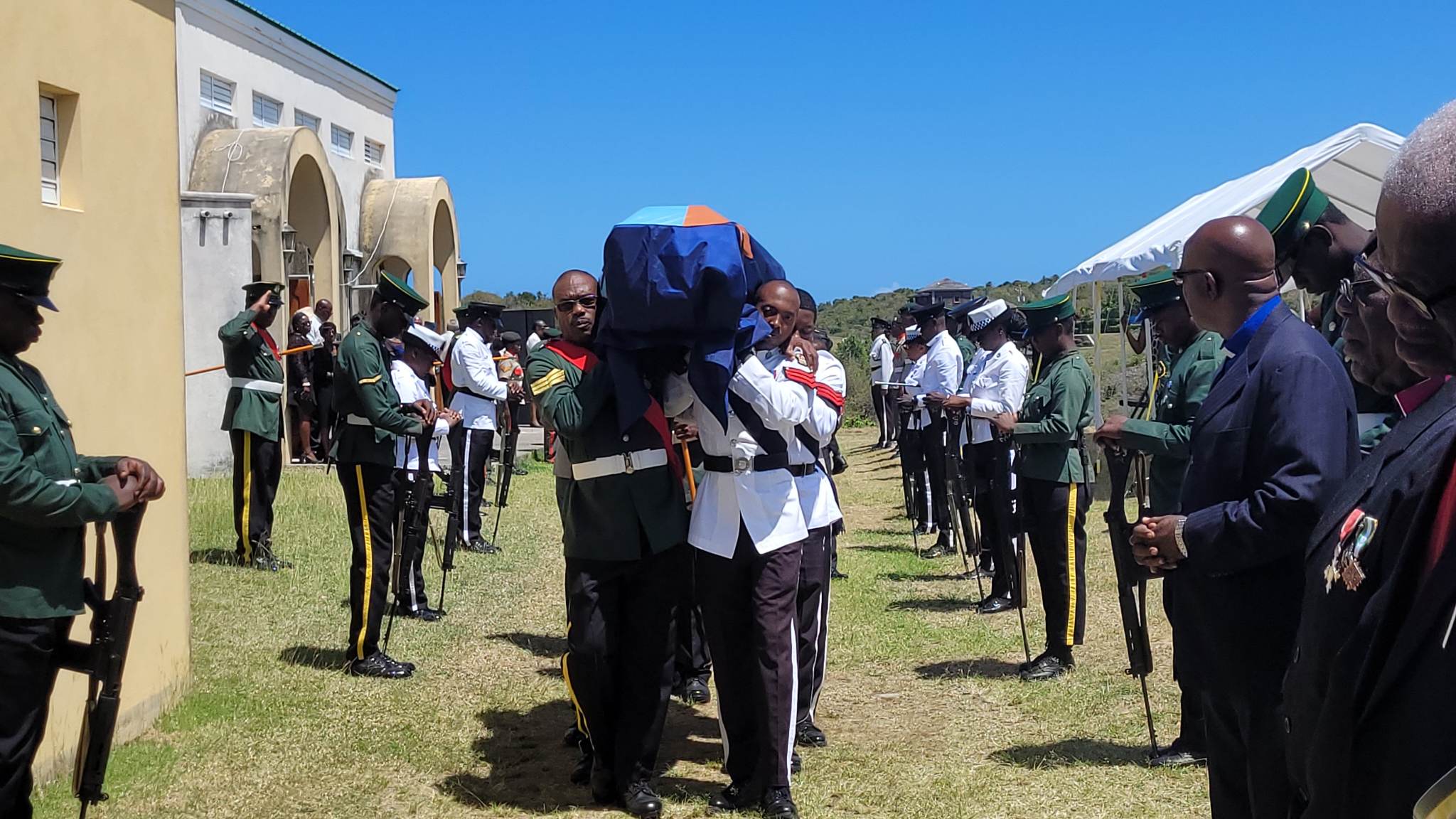 Sir Howard Fergus Laid to Rest with Full Military Honours – Discover ...